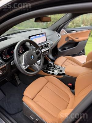 Blue BMW X4 2025 in Riga, with an engine capacity of 2.00 L and mileage of 17 thousand km for 53000 €, photo 14 on AUTOMOTO.COM.LV