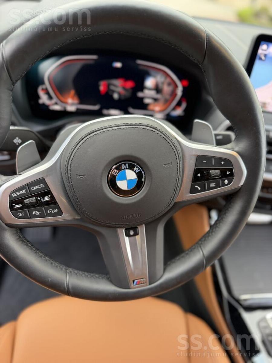 Blue BMW X4 2025 in Riga, with an engine capacity of 2.00 L and mileage of 17 thousand km for 53000 €, photo 18 on AUTOMOTO.COM.LV