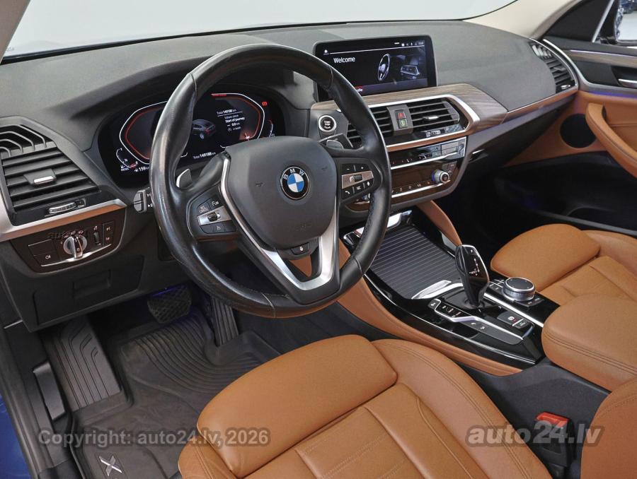 Blue BMW X4 2021 in Tallinn, with an engine capacity of 2.00 L and mileage of 149 thousand km for 31900 €, photo 24 on AUTOMOTO.COM.LV