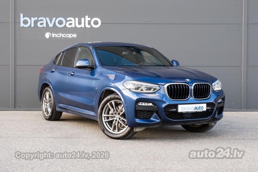 Blue BMW X4 2019 in Tartu, with an engine capacity of 2.00 L and mileage of 206 thousand km for 25900 €, photo 4 on AUTOMOTO.COM.LV
