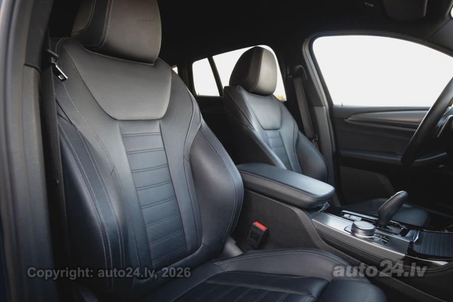 Blue BMW X4 2019 in Tartu, with an engine capacity of 2.00 L and mileage of 206 thousand km for 25900 €, photo 16 on AUTOMOTO.COM.LV