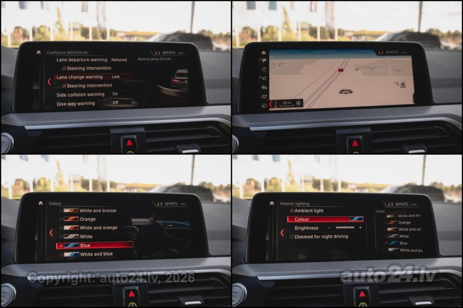 Blue BMW X4 2019 in Tartu, with an engine capacity of 2.00 L and mileage of 206 thousand km for 25900 €, photo 20 on AUTOMOTO.COM.LV