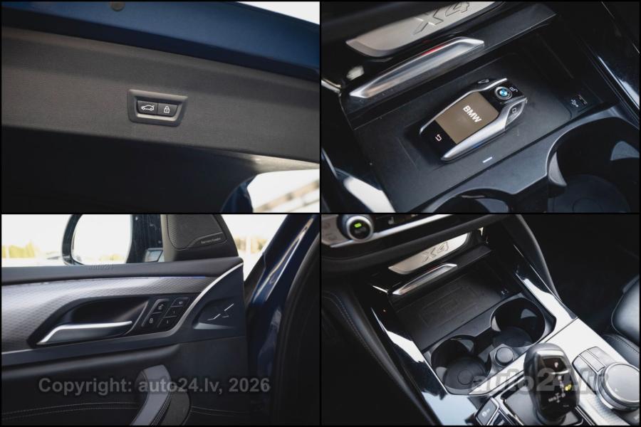 Blue BMW X4 2019 in Tartu, with an engine capacity of 2.00 L and mileage of 206 thousand km for 25900 €, photo 23 on AUTOMOTO.COM.LV