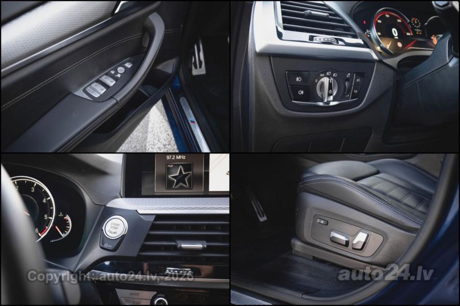 Blue BMW X4 2019 in Tartu, with an engine capacity of 2.00 L and mileage of 206 thousand km for 25900 €, photo 24 on AUTOMOTO.COM.LV