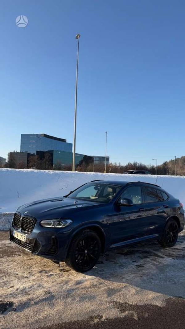 Zils BMW X4 2023 Viļņa, ar dzinēja tilpumu 2.99 L un nobraukumu 54 tūkst. km par 51000 €, foto 2 vietnē AUTOMOTO.COM.LV