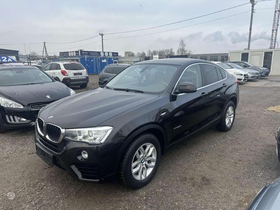 Brown BMW X4 2014 in Kaunas, with an engine capacity of 2.00 L and mileage of 240 thousand km for 15300 €, photo 6 on AUTOMOTO.COM.LV
