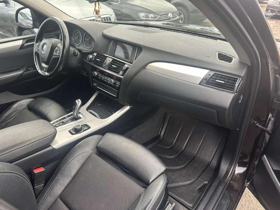 Brown BMW X4 2014 in Kaunas, with an engine capacity of 2.00 L and mileage of 240 thousand km for 15300 €, photo 15 on AUTOMOTO.COM.LV