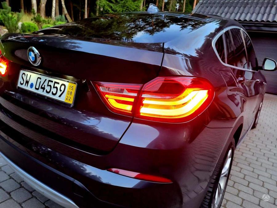 Brūns BMW X4 2014 Molėtai, ar dzinēja tilpumu 3.00 L un nobraukumu 156 tūkst. km par 17444 €, foto 42 vietnē AUTOMOTO.COM.LV