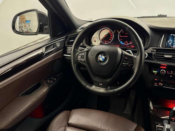 Brown BMW X4 2015 in Marijampole, with an engine capacity of 2.00 L and mileage of 202 thousand km for 17450 €, photo 6 on AUTOMOTO.COM.LV