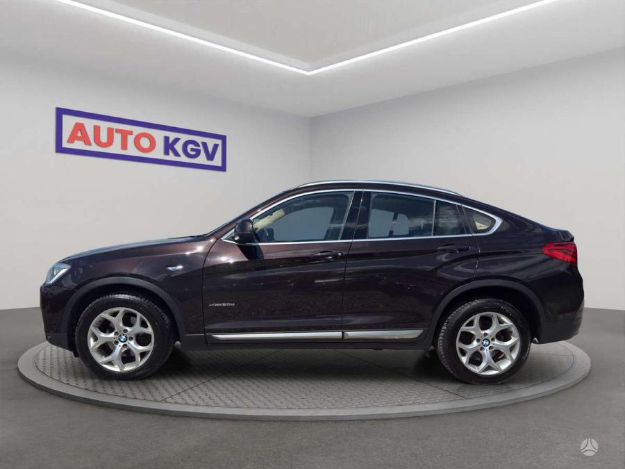 Brown BMW X4 2015 in Kaunas, with an engine capacity of 2.00 L and mileage of 260 thousand km for 16799 €, photo 3 on AUTOMOTO.COM.LV