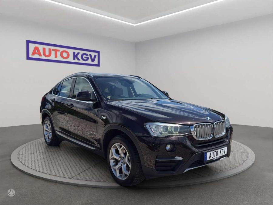 Brown BMW X4 2015 in Kaunas, with an engine capacity of 2.00 L and mileage of 260 thousand km for 16799 €, photo 8 on AUTOMOTO.COM.LV