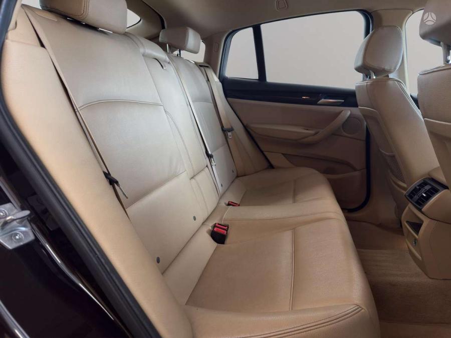 Brown BMW X4 2015 in Kaunas, with an engine capacity of 2.00 L and mileage of 260 thousand km for 16799 €, photo 10 on AUTOMOTO.COM.LV