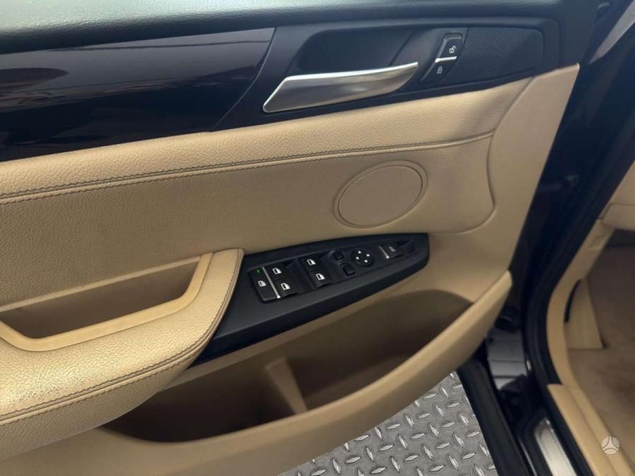 Brown BMW X4 2015 in Kaunas, with an engine capacity of 2.00 L and mileage of 260 thousand km for 16799 €, photo 14 on AUTOMOTO.COM.LV