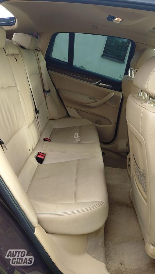 Brown BMW X4 2016 in Alytus, with an engine capacity of 2.00 L and mileage of 251 thousand km for 12000 €, photo 11 on AUTOMOTO.COM.LV