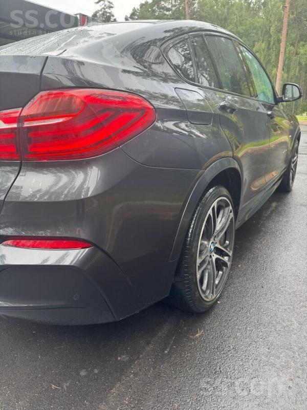 Brown BMW X4 2016 in Riga, with an engine capacity of 3.00 L and mileage of 214 thousand km for 18000 €, photo 6 on AUTOMOTO.COM.LV