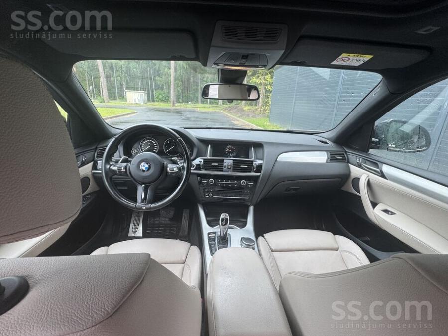Brūns BMW X4 2016 Rīga, ar dzinēja tilpumu 3.00 L un nobraukumu 214 tūkst. km par 18000 €, foto 9 vietnē AUTOMOTO.COM.LV