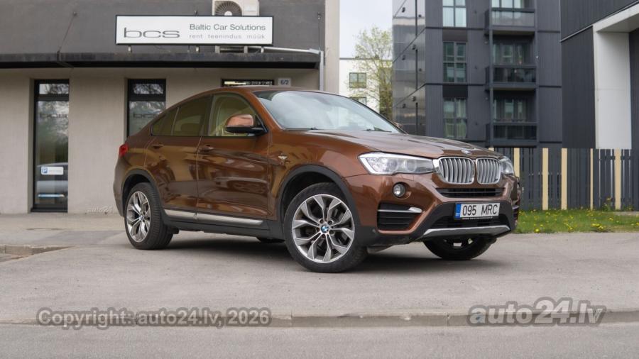 Brown BMW X4 2017 in Tallinn, with an engine capacity of 2.00 L and mileage of 220 thousand km for 19900 €, photo 1 on AUTOMOTO.COM.LV