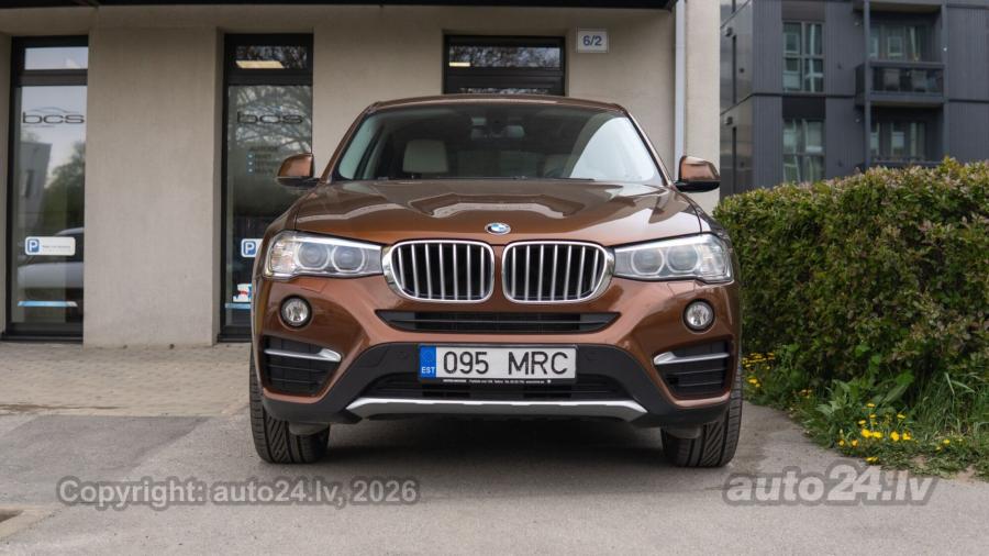 Brown BMW X4 2017 in Tallinn, with an engine capacity of 2.00 L and mileage of 220 thousand km for 19900 €, photo 4 on AUTOMOTO.COM.LV