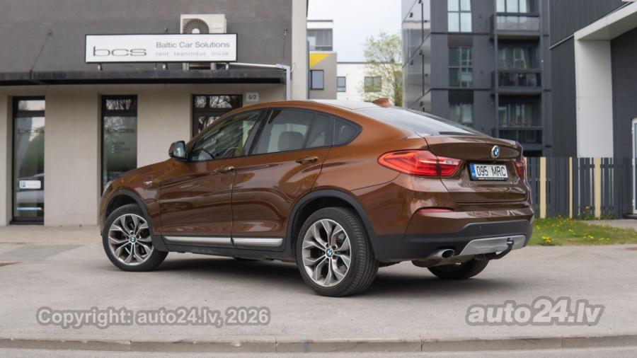 Brown BMW X4 2017 in Tallinn, with an engine capacity of 2.00 L and mileage of 220 thousand km for 19900 €, photo 5 on AUTOMOTO.COM.LV