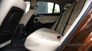Brown BMW X4 2017 in Tallinn, with an engine capacity of 2.00 L and mileage of 220 thousand km for 19900 €, photo 12 on AUTOMOTO.COM.LV