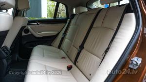 Brown BMW X4 2017 in Tallinn, with an engine capacity of 2.00 L and mileage of 220 thousand km for 19900 €, photo 13 on AUTOMOTO.COM.LV