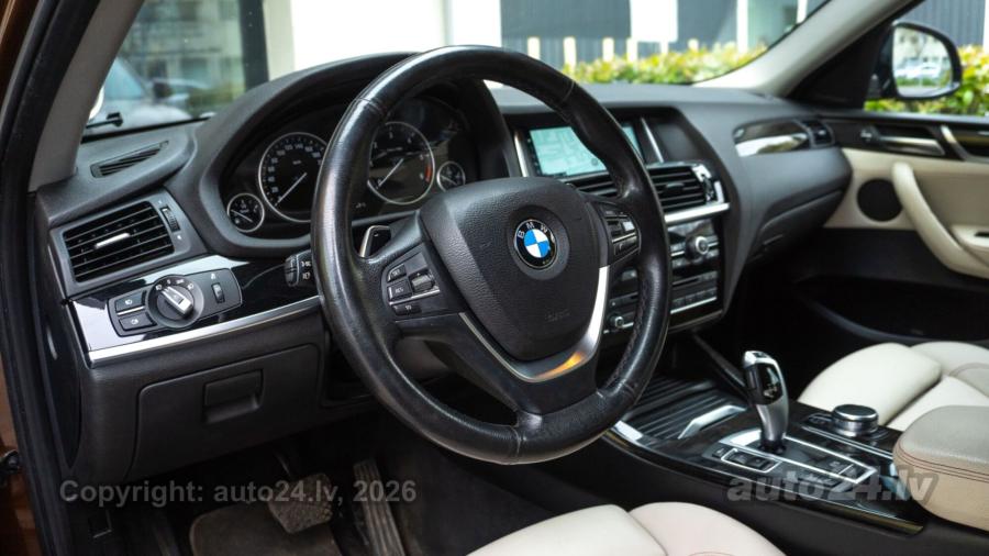 Brown BMW X4 2017 in Tallinn, with an engine capacity of 2.00 L and mileage of 220 thousand km for 19900 €, photo 15 on AUTOMOTO.COM.LV