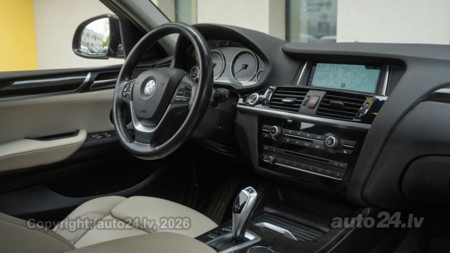 Brown BMW X4 2017 in Tallinn, with an engine capacity of 2.00 L and mileage of 220 thousand km for 19900 €, photo 19 on AUTOMOTO.COM.LV