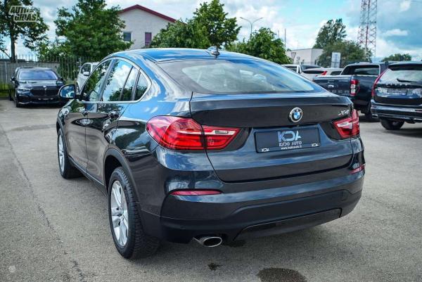 BMW X4 2014 in Kaunas, with an engine capacity of 2.00 L and mileage of 351 thousand km for 12950 €, photo 9 on AUTOMOTO.COM.LV