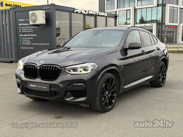 Grey BMW X4 2020 in Tallinn, with an engine capacity of 3.00 L and mileage of 88 thousand km for 41990 €, photo 1 on AUTOMOTO.COM.LV