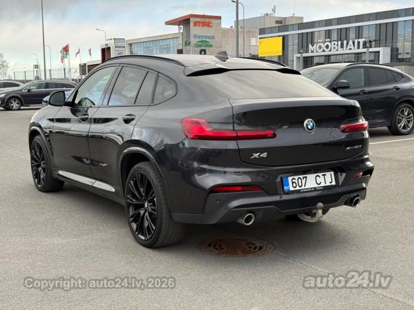 Grey BMW X4 2020 in Tallinn, with an engine capacity of 3.00 L and mileage of 88 thousand km for 41990 €, photo 4 on AUTOMOTO.COM.LV