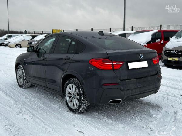 Pelēks BMW X4 2014 Avižieniai, ar dzinēja tilpumu 3.00 L un nobraukumu 218 tūkst. km par 16900 €, foto 4 vietnē AUTOMOTO.COM.LV