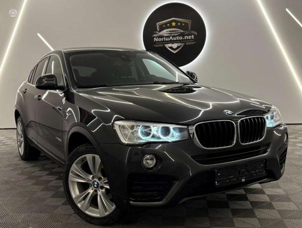 Pelēks BMW X4 2014 Marijampole, ar dzinēja tilpumu 2.00 L un nobraukumu 312 tūkst. km par 14650 €, foto 1 vietnē AUTOMOTO.COM.LV
