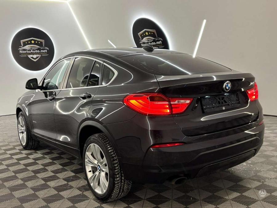 Grey BMW X4 2014 in Marijampole, with an engine capacity of 2.00 L and mileage of 312 thousand km for 14650 €, photo 23 on AUTOMOTO.COM.LV