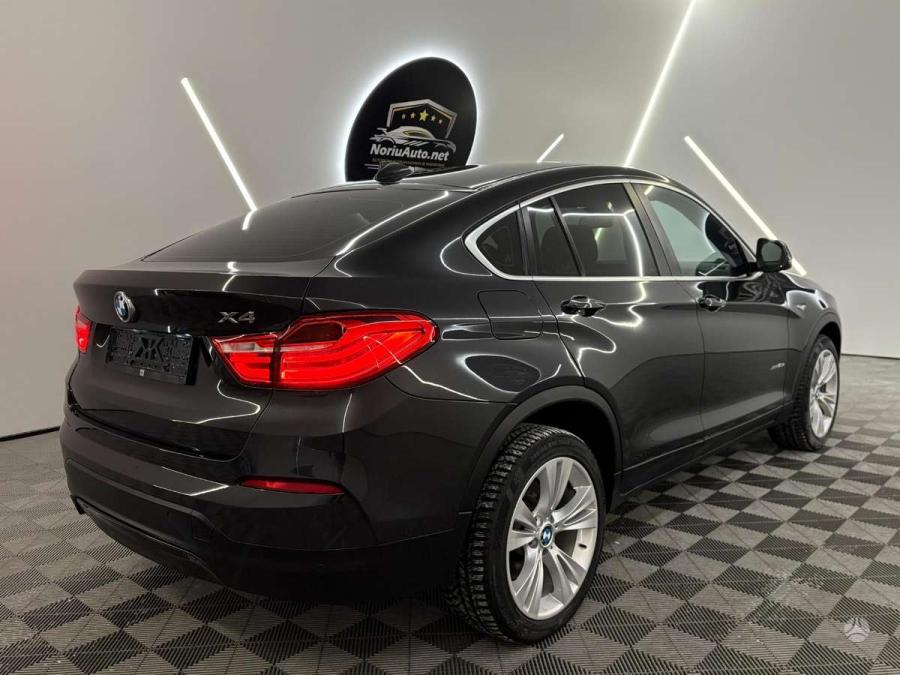 Grey BMW X4 2014 in Marijampole, with an engine capacity of 2.00 L and mileage of 312 thousand km for 14650 €, photo 27 on AUTOMOTO.COM.LV