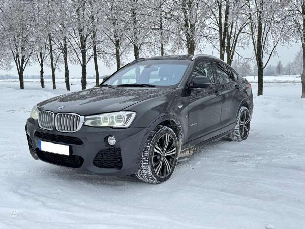 Grey BMW X4 2014 in Kaunas, with an engine capacity of 2.99 L and mileage of 191 thousand km for 16300 €, photo 1 on AUTOMOTO.COM.LV
