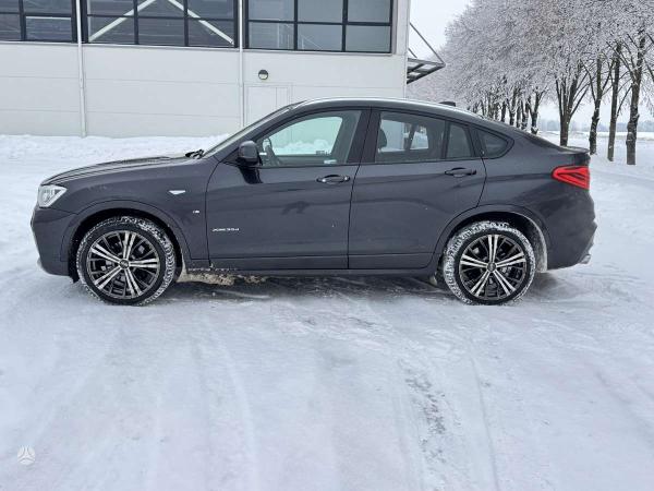 Grey BMW X4 2014 in Kaunas, with an engine capacity of 2.99 L and mileage of 191 thousand km for 16300 €, photo 4 on AUTOMOTO.COM.LV