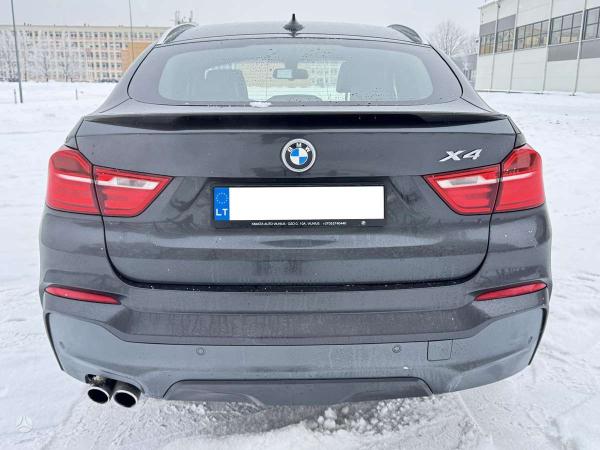 Grey BMW X4 2014 in Kaunas, with an engine capacity of 2.99 L and mileage of 191 thousand km for 16300 €, photo 9 on AUTOMOTO.COM.LV