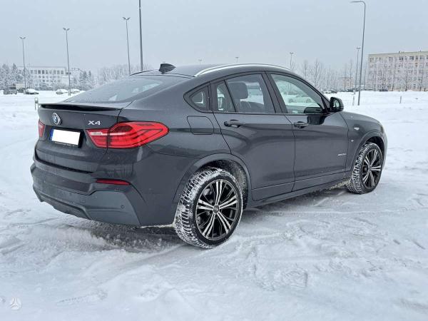 Grey BMW X4 2014 in Kaunas, with an engine capacity of 2.99 L and mileage of 191 thousand km for 16300 €, photo 10 on AUTOMOTO.COM.LV
