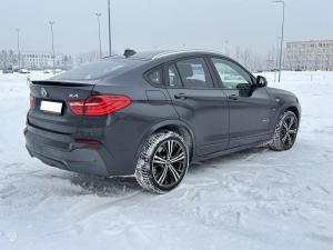 Grey BMW X4 2014 in Kaunas, with an engine capacity of 2.99 L and mileage of 191 thousand km for 16300 €, photo 10 on AUTOMOTO.COM.LV