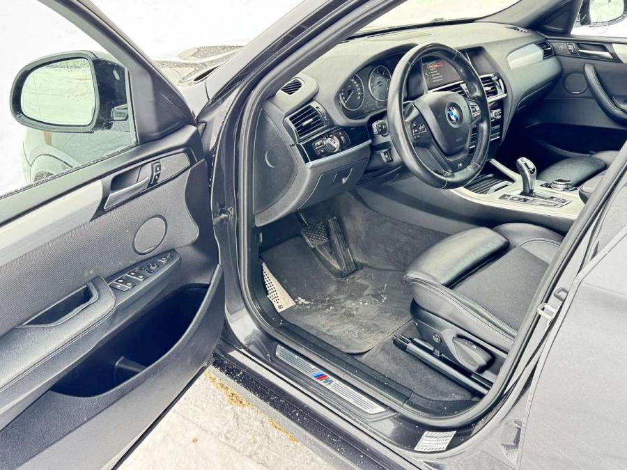 Grey BMW X4 2014 in Kaunas, with an engine capacity of 2.99 L and mileage of 191 thousand km for 16300 €, photo 13 on AUTOMOTO.COM.LV