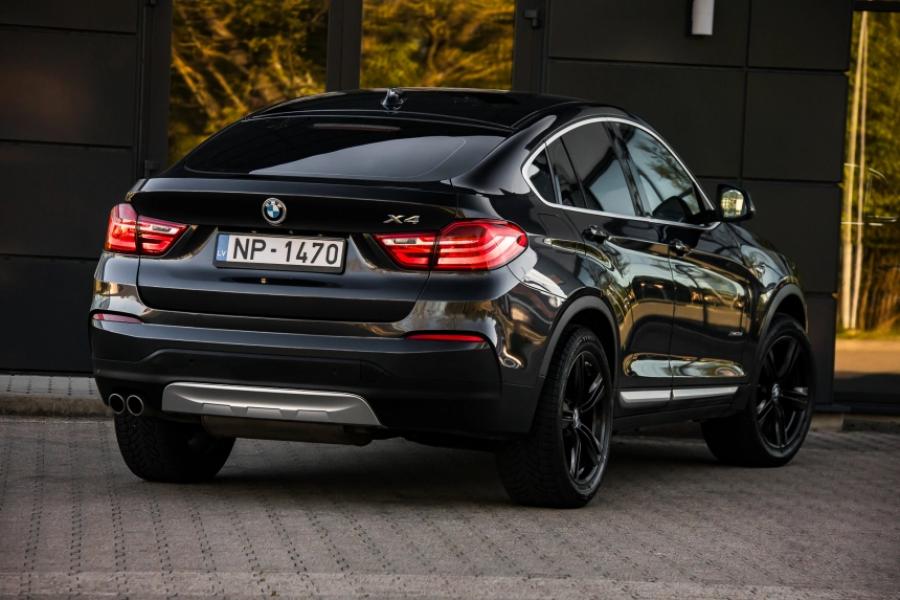Серый БМВ Х4 2014 в Рига, объемом двигателя 3.00 л и пробегом 284 тыс. км за 18200 €, фото 16 на AUTOMOTO.COM.LV