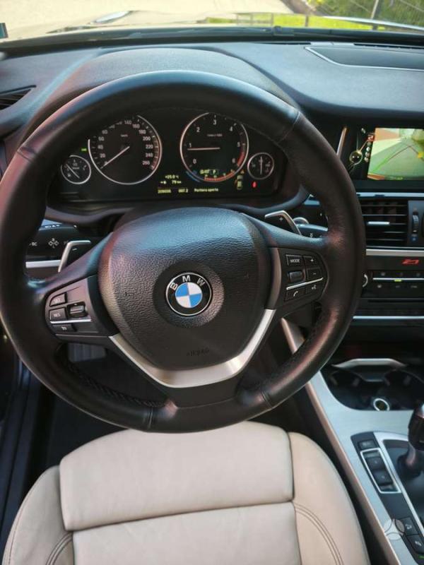 Grey BMW X4 2014 in Kaunas, with an engine capacity of 2.00 L and mileage of 209 thousand km for 15750 €, photo 6 on AUTOMOTO.COM.LV
