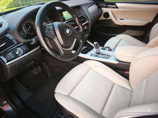 Grey BMW X4 2014 in Kaunas, with an engine capacity of 2.00 L and mileage of 209 thousand km for 15750 €, photo 9 on AUTOMOTO.COM.LV