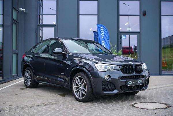 Pelēks BMW X4 2014 Kauņa, ar dzinēja tilpumu 2.99 L un nobraukumu 294 tūkst. km par 14950 €, foto 1 vietnē AUTOMOTO.COM.LV