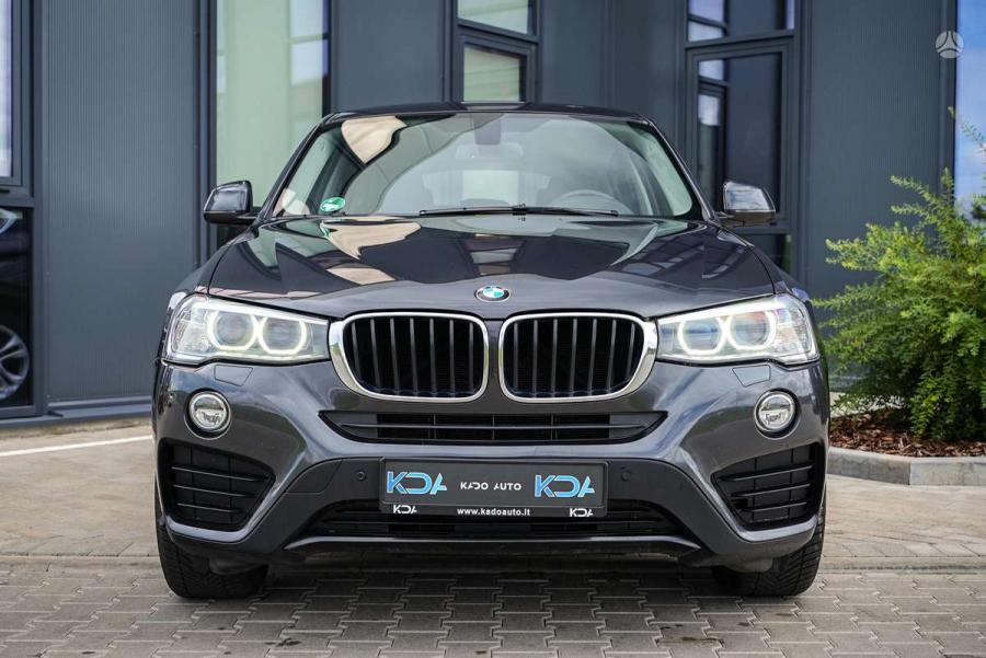 Grey BMW X4 2014 in Kaunas, with an engine capacity of 2.00 L and mileage of 351 thousand km for 12950 €, photo 5 on AUTOMOTO.COM.LV