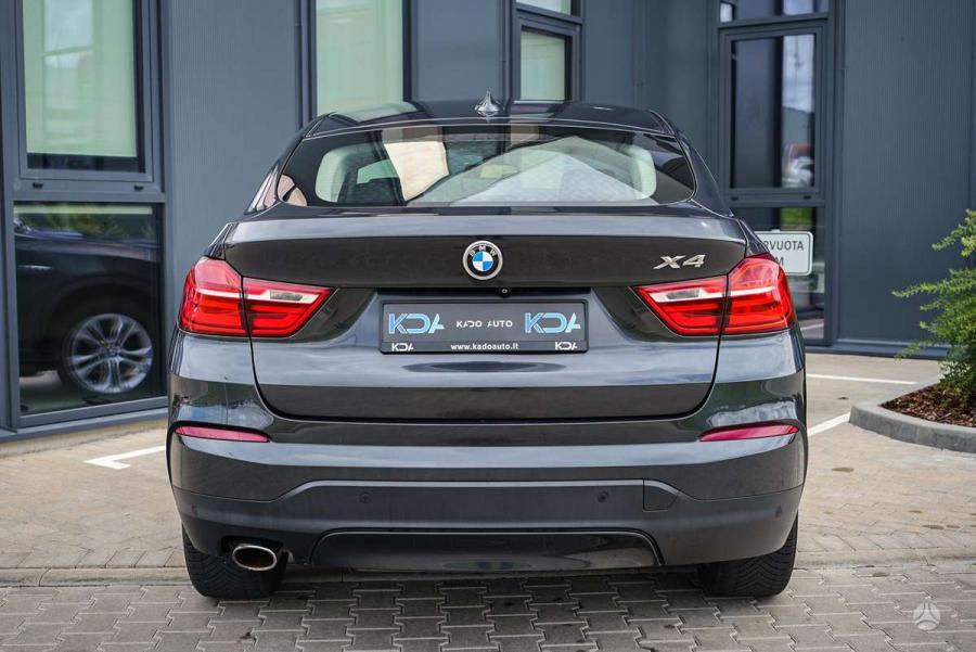Grey BMW X4 2014 in Kaunas, with an engine capacity of 2.00 L and mileage of 351 thousand km for 12950 €, photo 12 on AUTOMOTO.COM.LV
