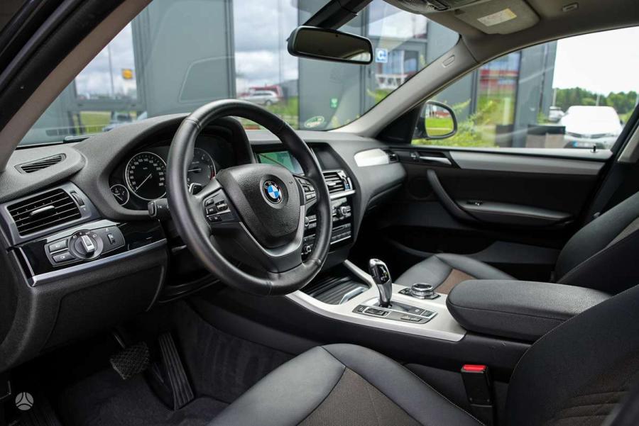 Grey BMW X4 2014 in Kaunas, with an engine capacity of 2.00 L and mileage of 351 thousand km for 12950 €, photo 25 on AUTOMOTO.COM.LV