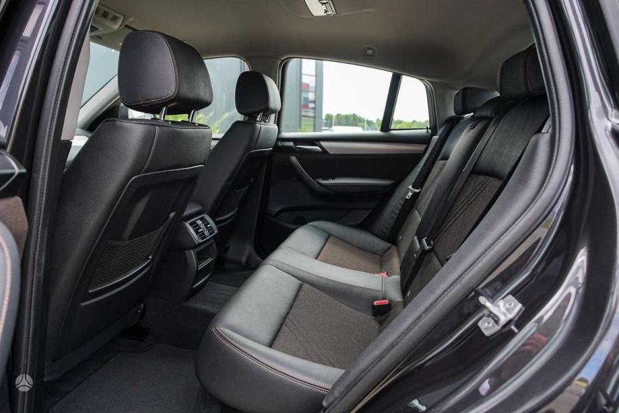 Grey BMW X4 2014 in Kaunas, with an engine capacity of 2.00 L and mileage of 351 thousand km for 12950 €, photo 33 on AUTOMOTO.COM.LV