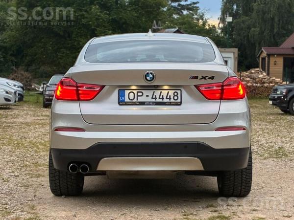 Grey BMW X4 2014 in Kuldiga, with an engine capacity of 3.00 L and mileage of 244 thousand km for 14690 €, photo 8 on AUTOMOTO.COM.LV