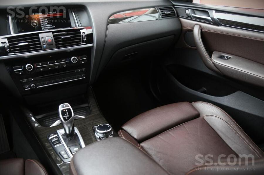 Grey BMW X4 2014 in Riga, with an engine capacity of 3.00 L and mileage of 298 thousand km for 15495 €, photo 12 on AUTOMOTO.COM.LV